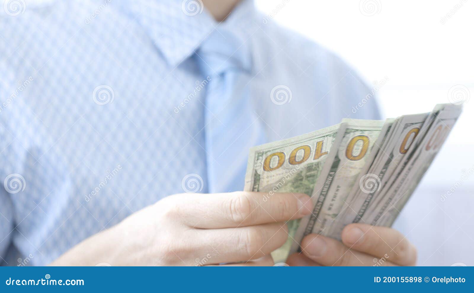Man Counting Money, Corruption Concept Stock Photo - Image of debt ...