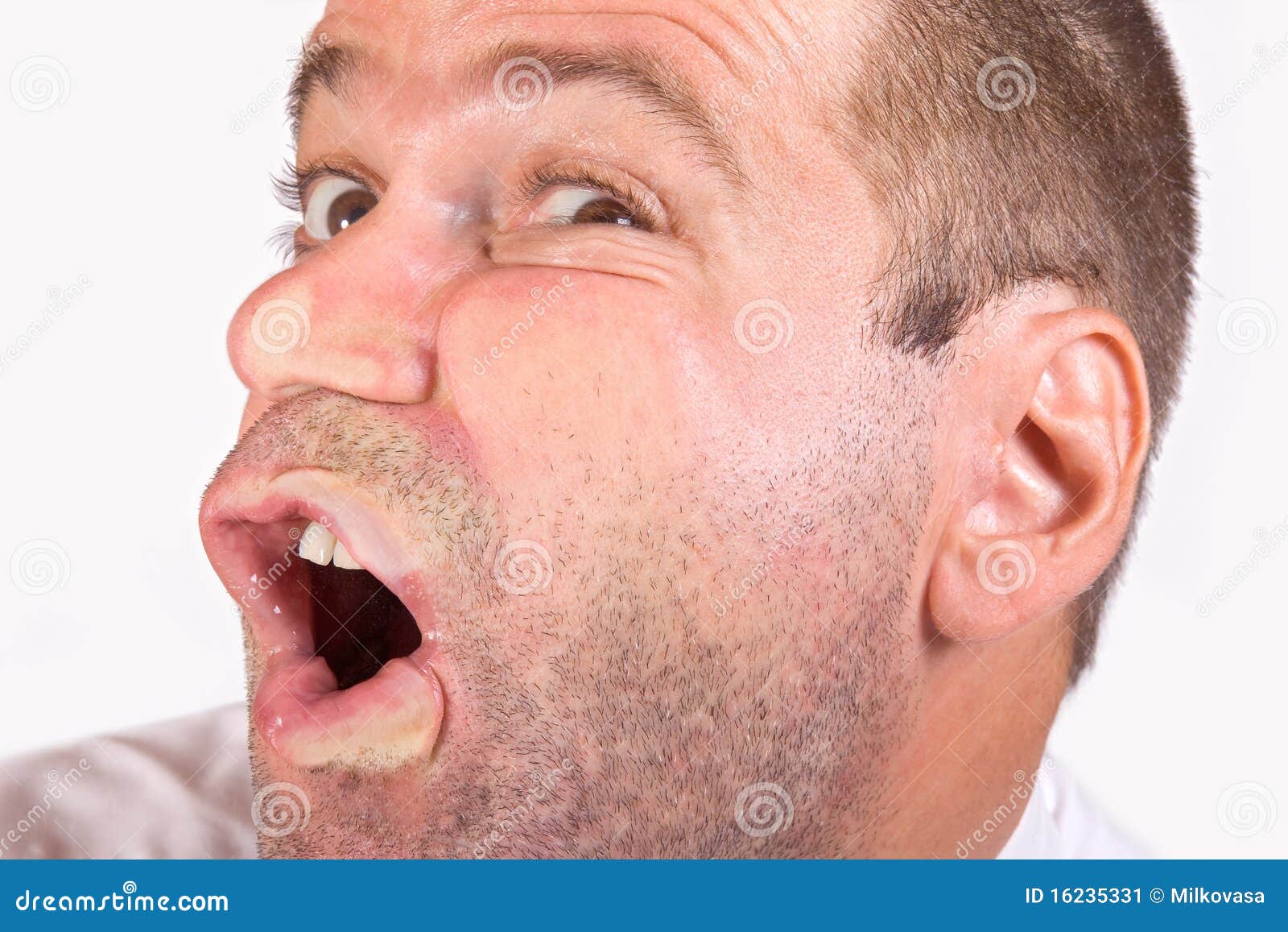 Man crashed stock image. Image of astound, surprise, impact - 16235331