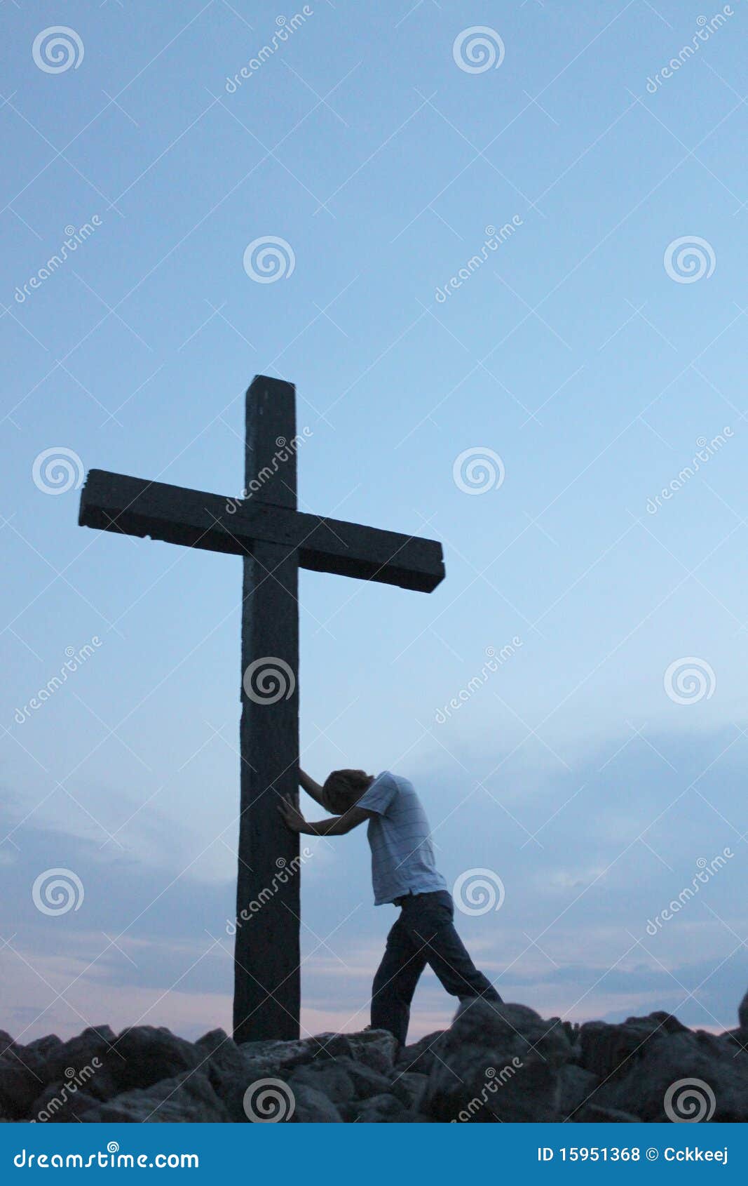 Crosses Lean Under An Arch In The Wall Of The Church Of The Holy ...