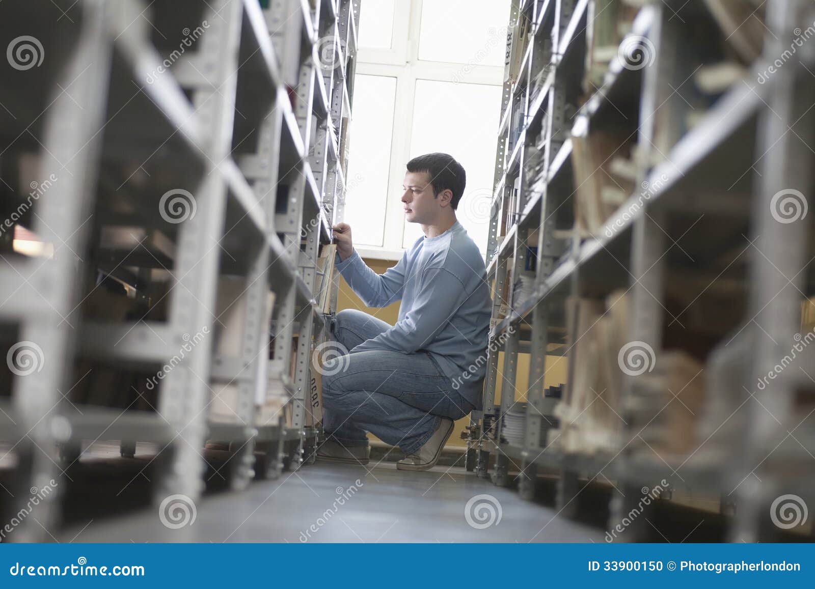 Crouching Person Side