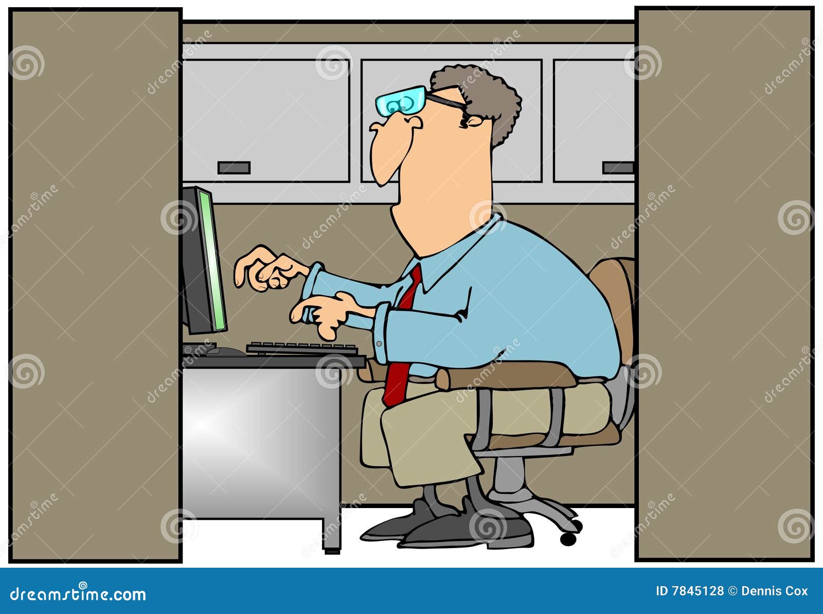 Cubicle Cartoons, Illustrations & Vector Stock Images - 5987 Pictures ...