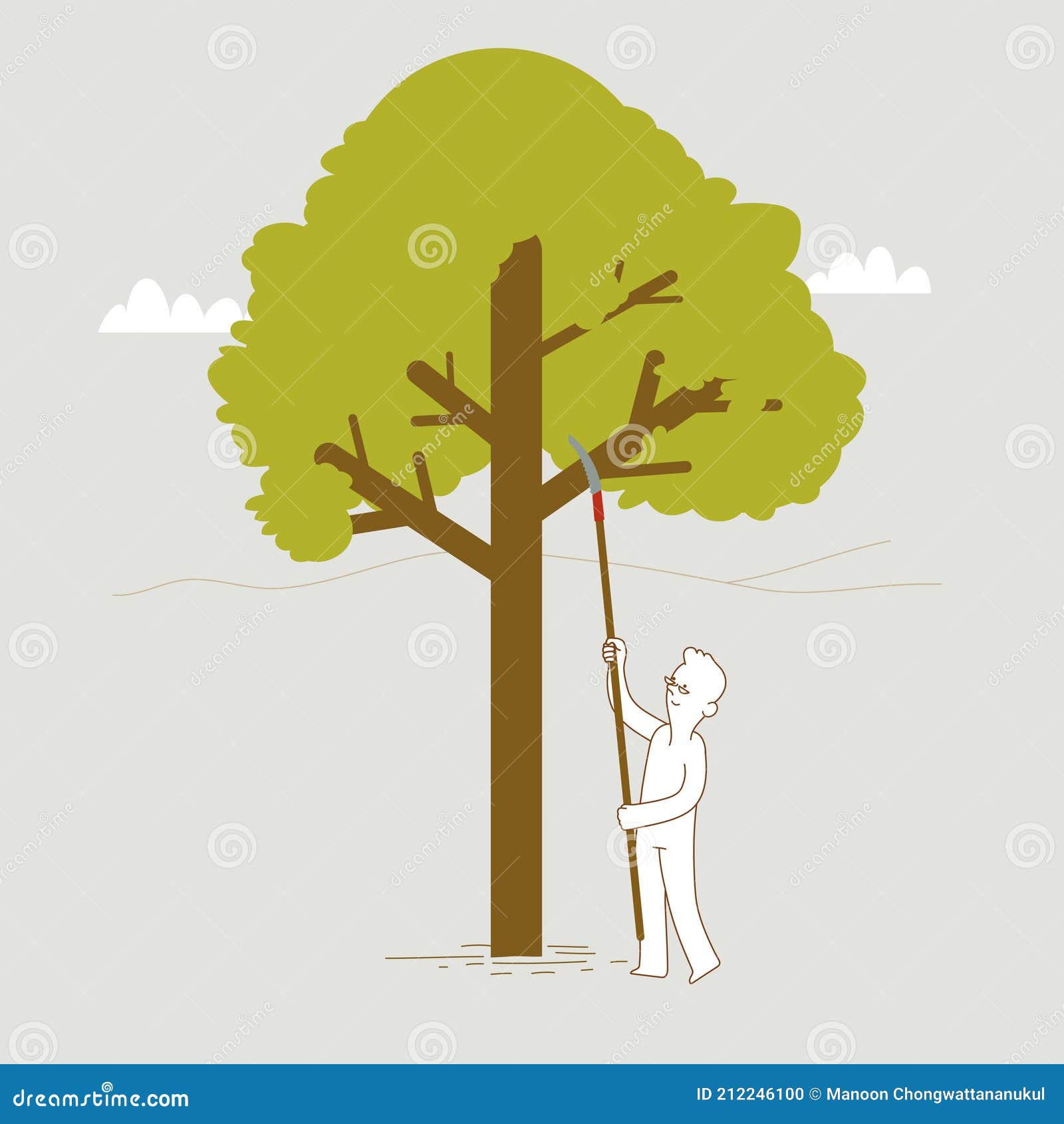 Extended Pole Stock Illustrations – 41 Extended Pole Stock ...