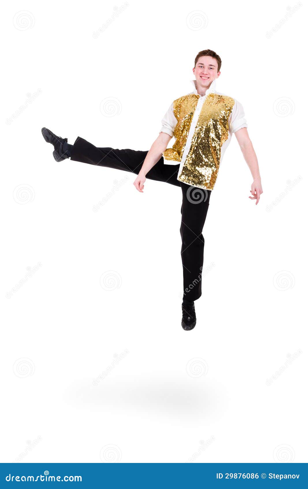 Man dancer jumping splits stock photo. Image of freestyle - 29876086