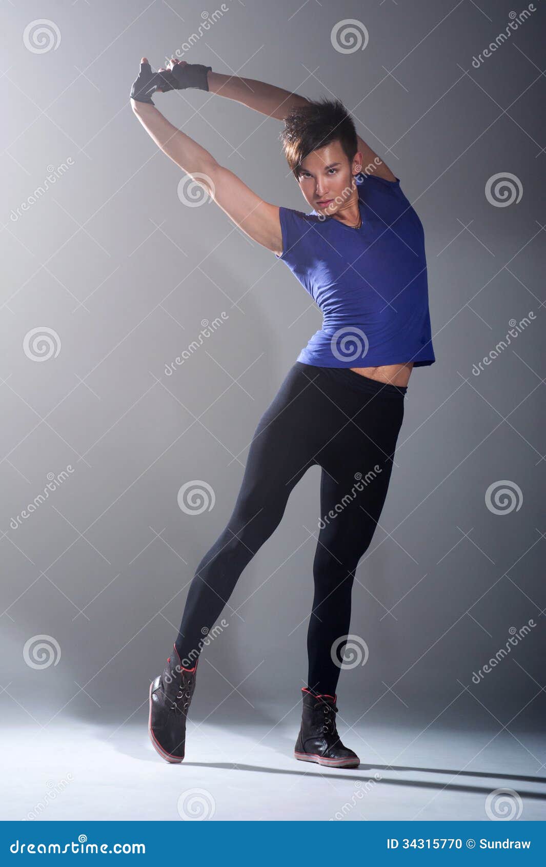 Man dancing ballet stock photo. Image of dancer, contemporary - 34315770