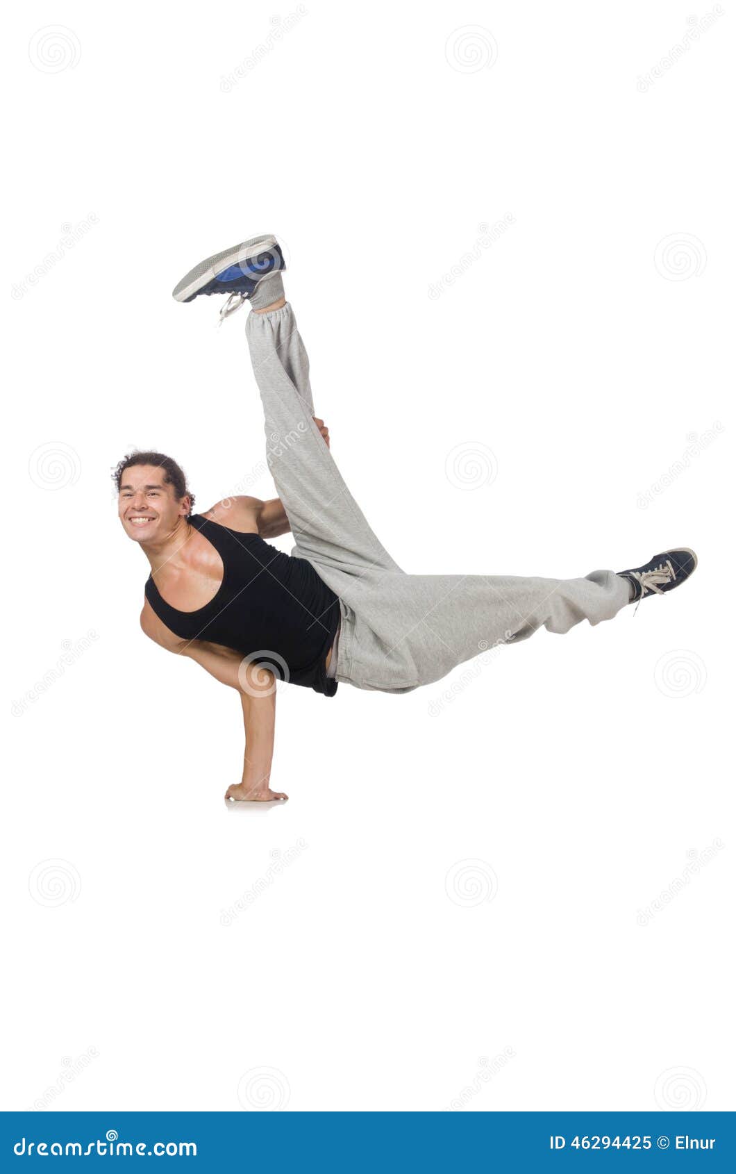 Man dancing isolated stock image. Image of discotheque - 46294425