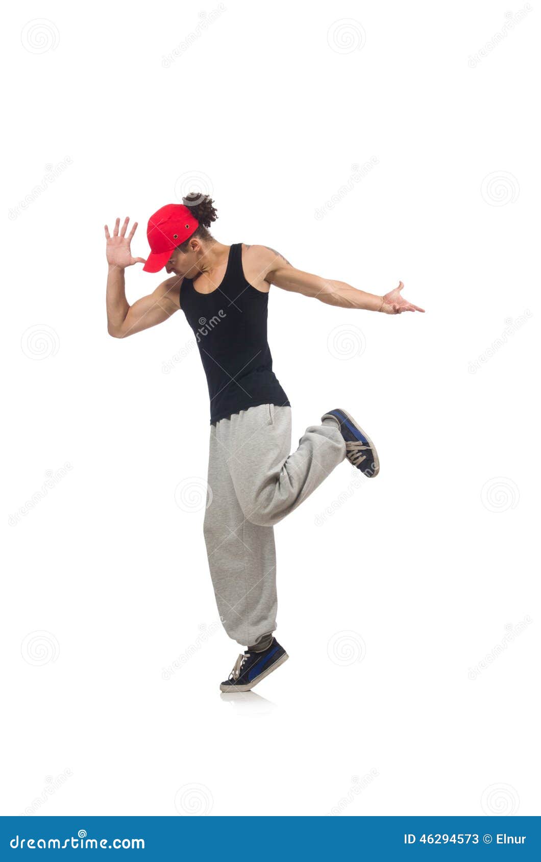 Man dancing isolated stock image. Image of disco, ballroom - 46294573