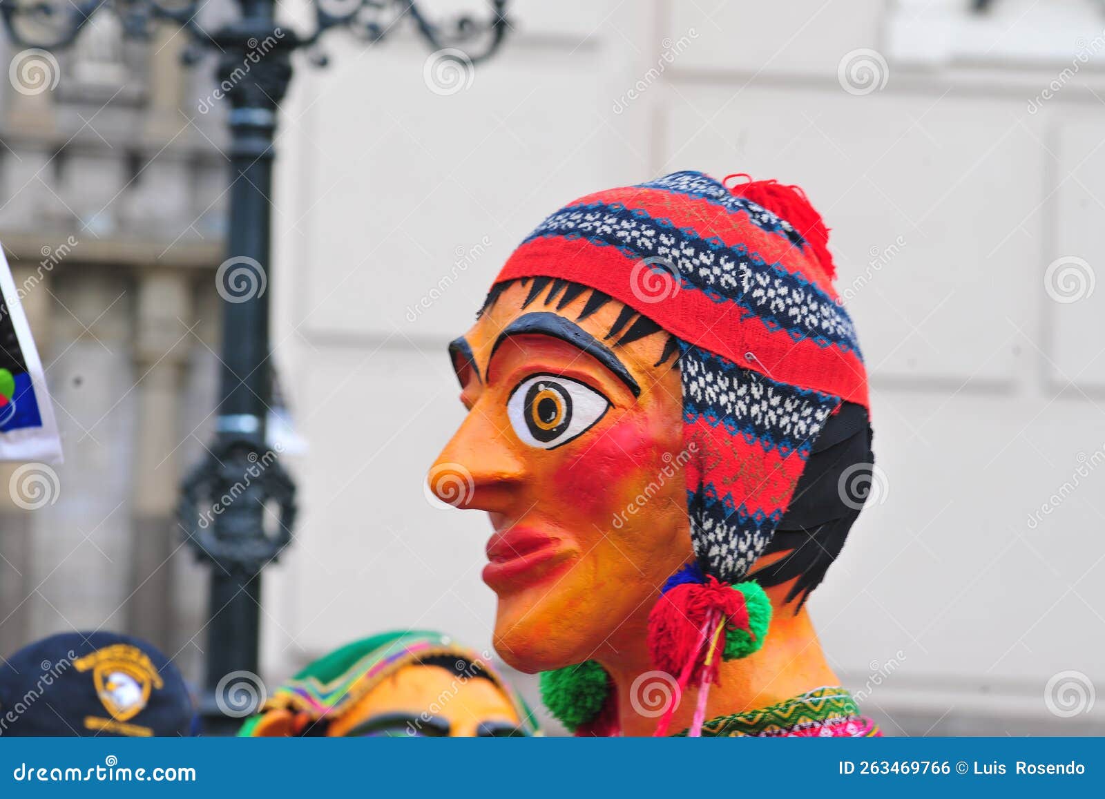 Man Dancing with Mask with Gesture -puno Peru Stock Photo - Image of ...