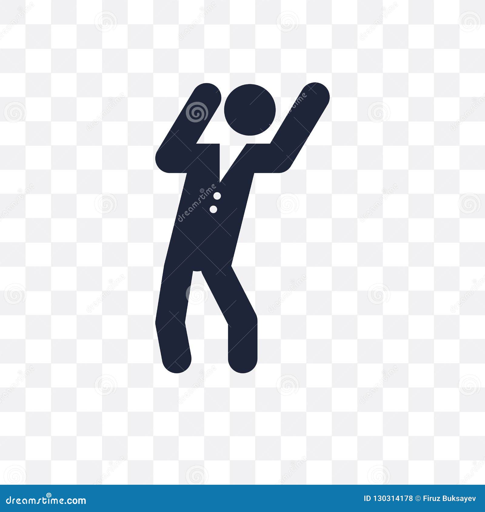 Man Dancing Transparent Icon. Man Dancing Symbol Design from People ...