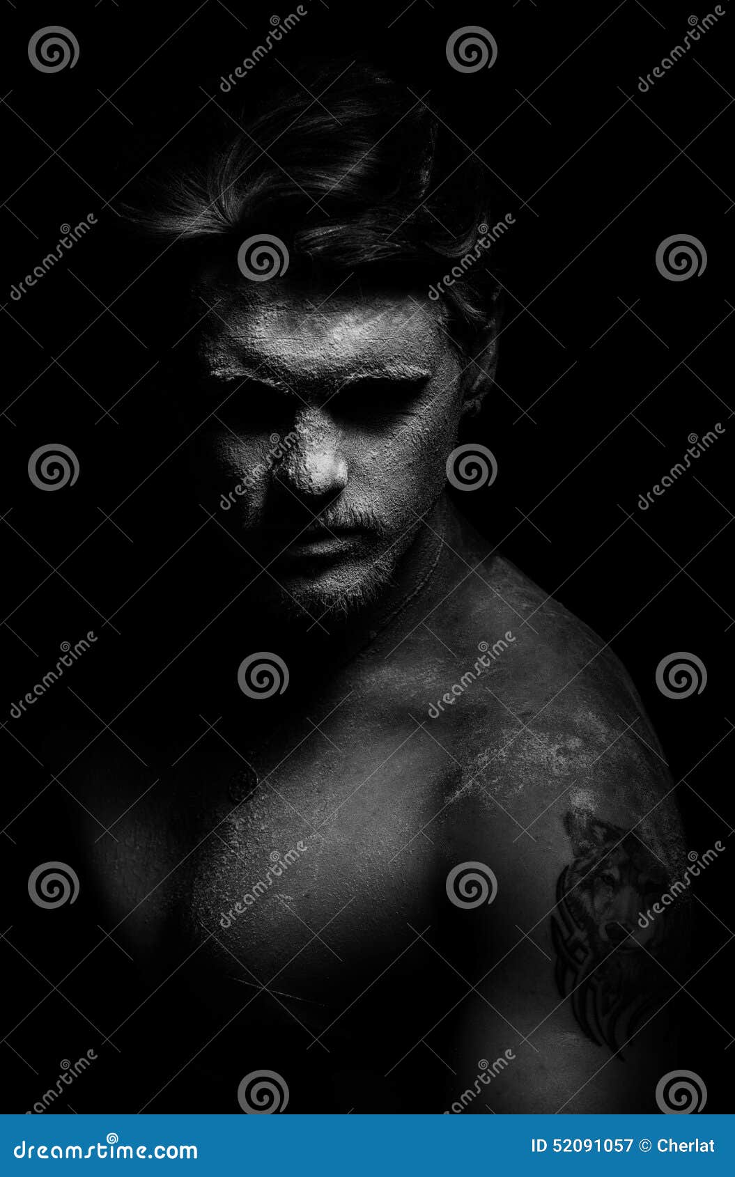Profile Shot Male Head Shoulders Shadow Stock Photos - Free & Royalty ...