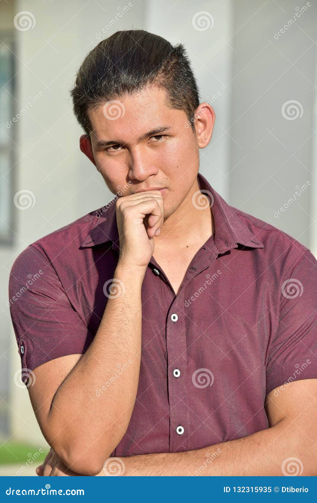 Man Decision Making stock image. Image of decide, thinking - 132315935