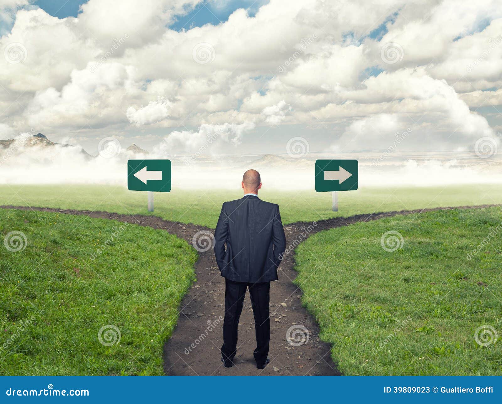 Man decision stock image. Image of abstract, hope, standing - 39809023