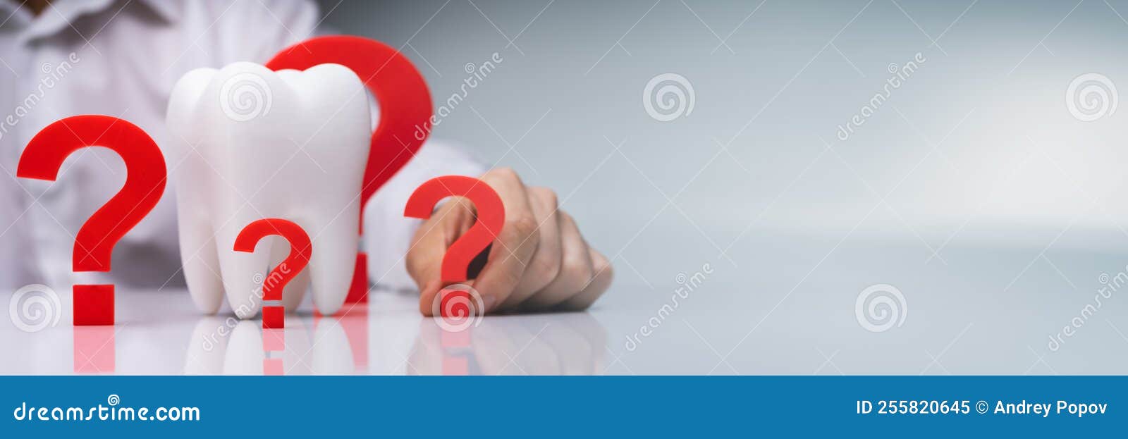 Man Dental Teeth Question Mark Stock Image - Image of young, tooth ...