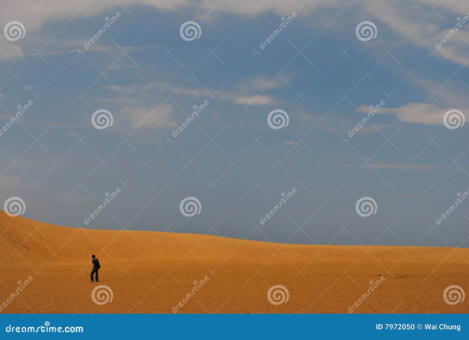Man in desert stock photo. Image of high, courage, desert - 7972050
