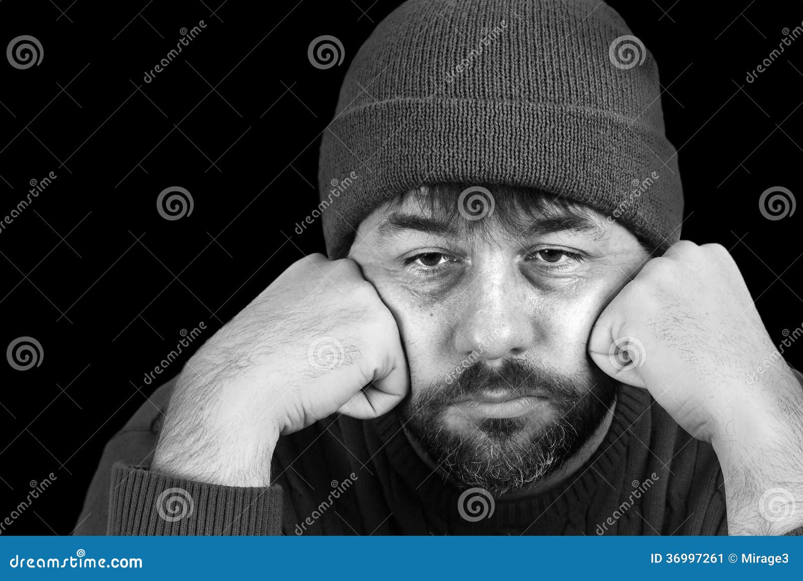 Man in despair stock image. Image of person, health, hardship - 36997261