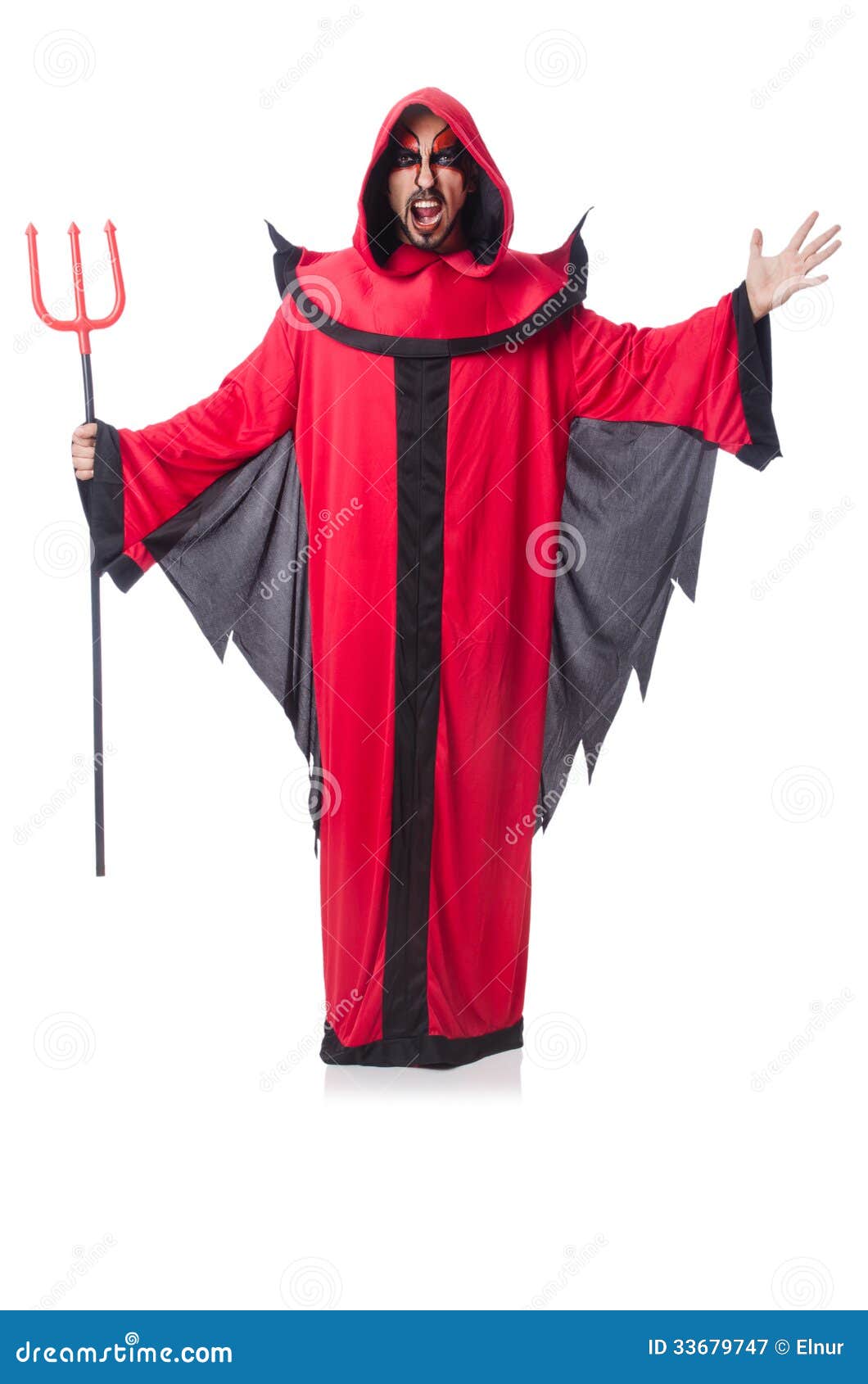 Man devil stock image. Image of religion, scary, lucifer - 33679747