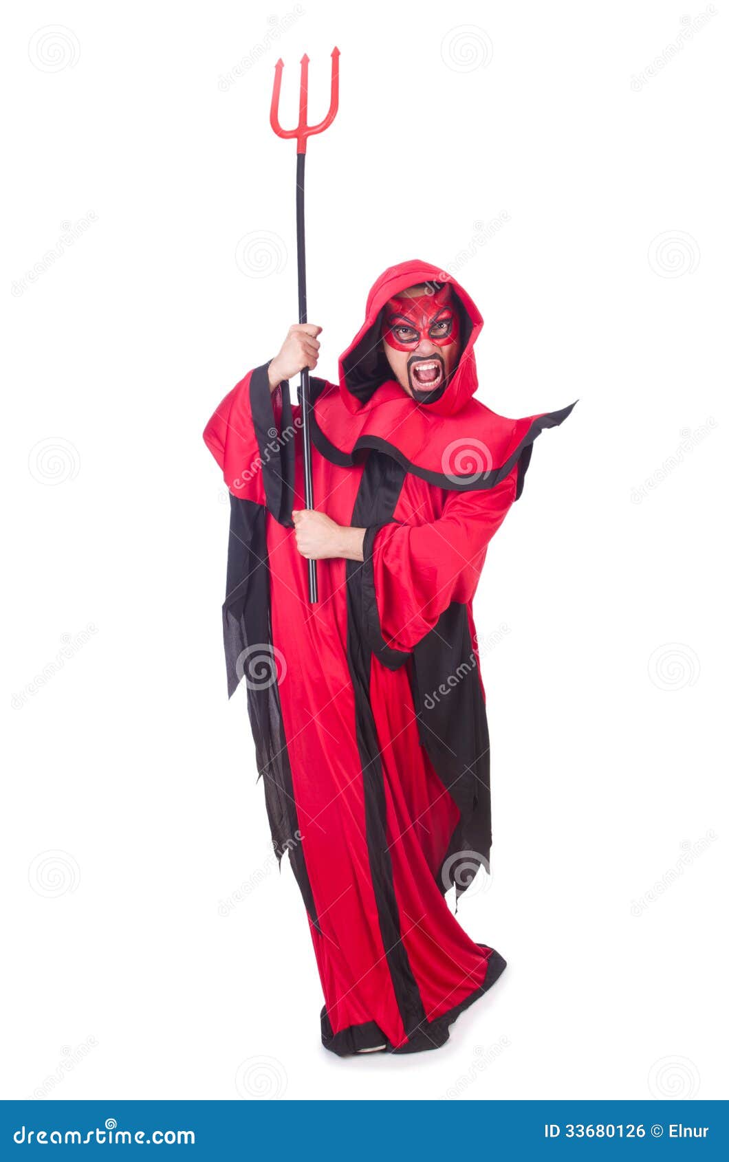 Man devil stock photo. Image of horns, halloween, monster - 33680126