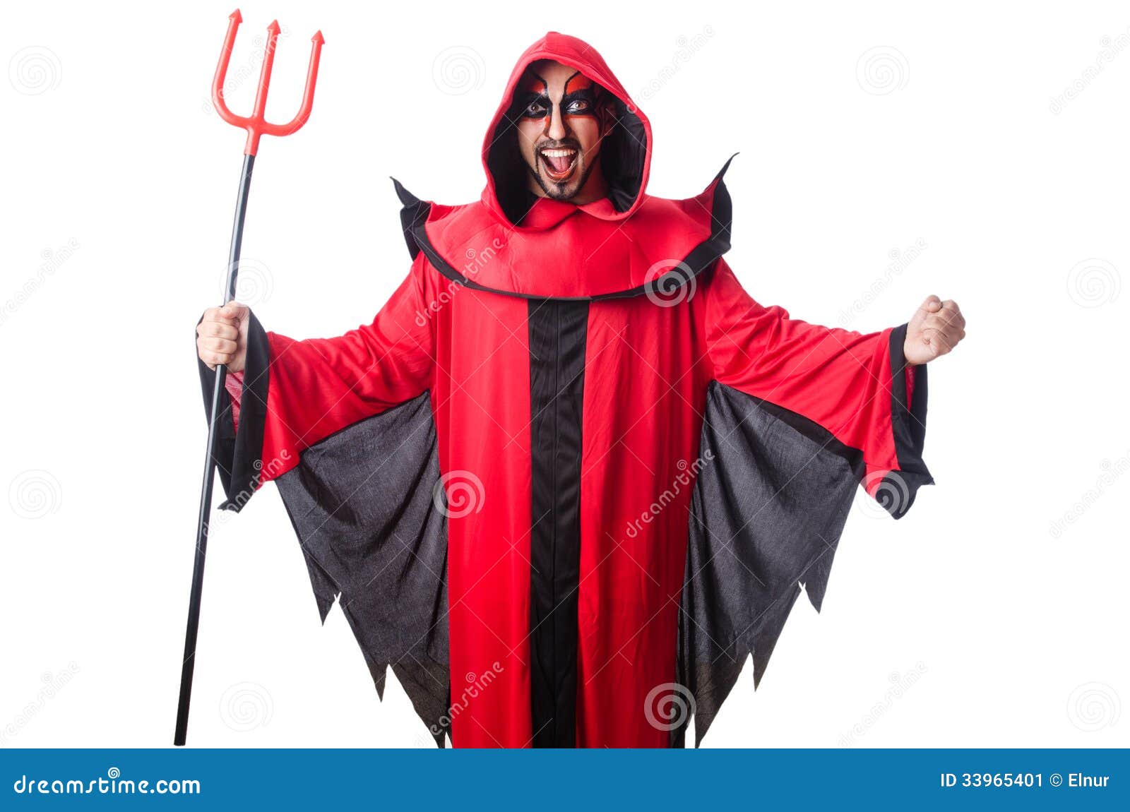 Man devil stock image. Image of halloween, horns, lucifer - 33965401