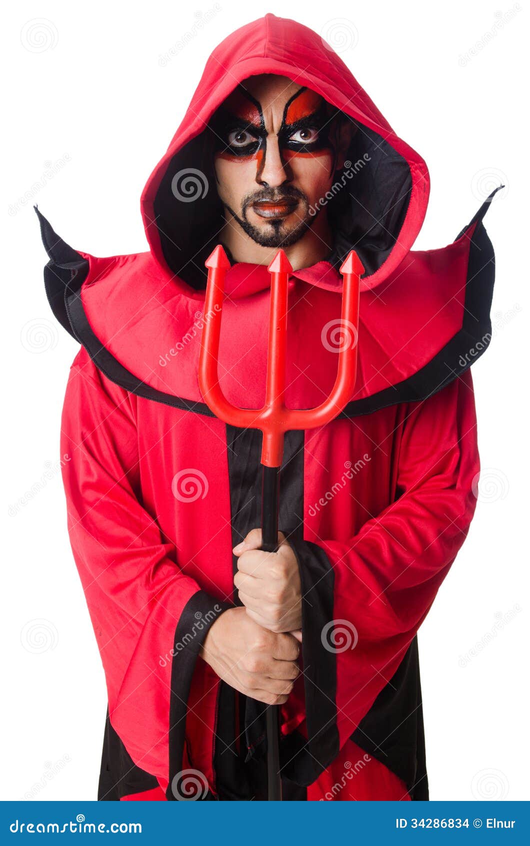 Man Devil Stock Images - Image: 34286834