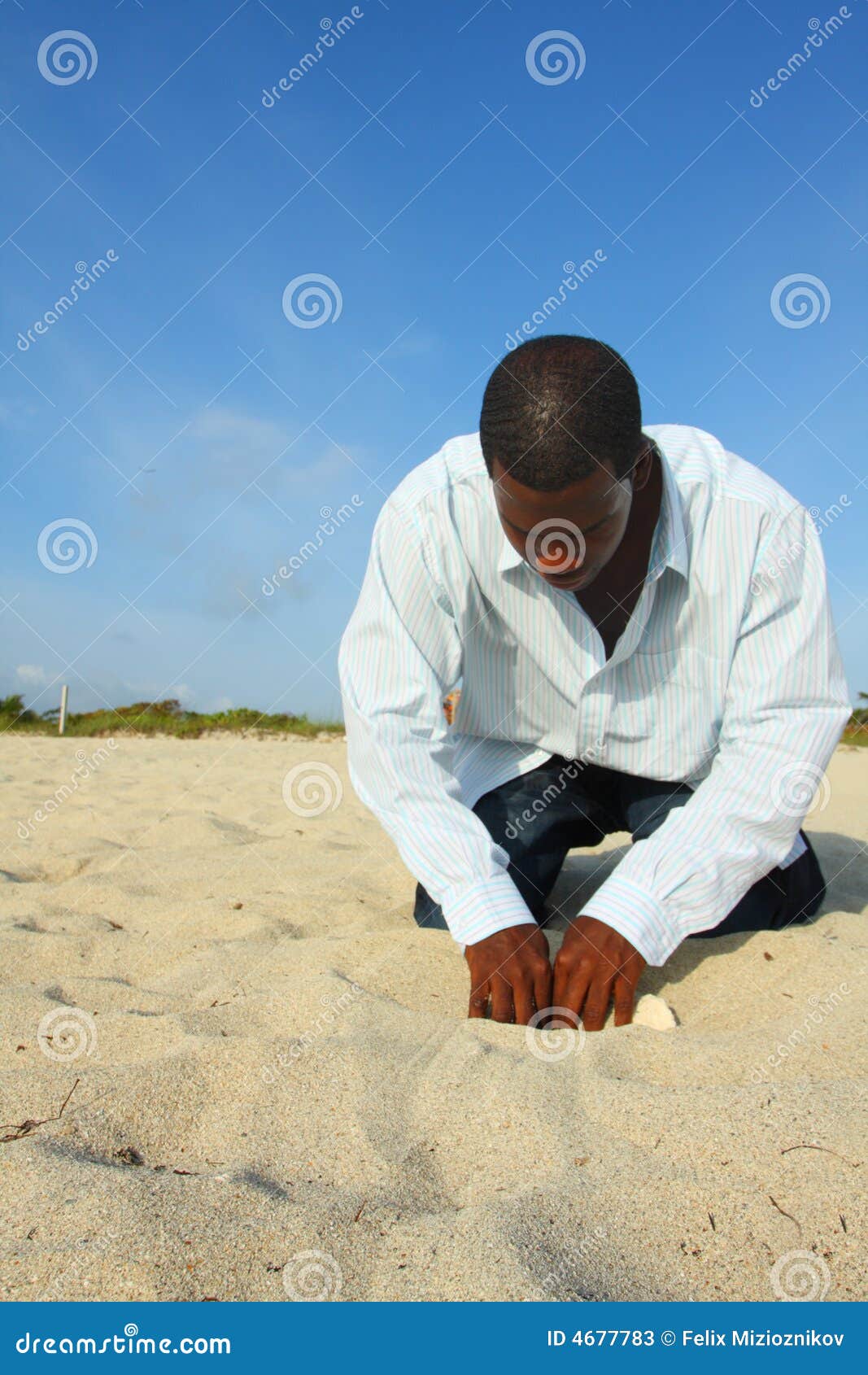 Man Digging stock image. Image of copyspace, businessman - 4677783