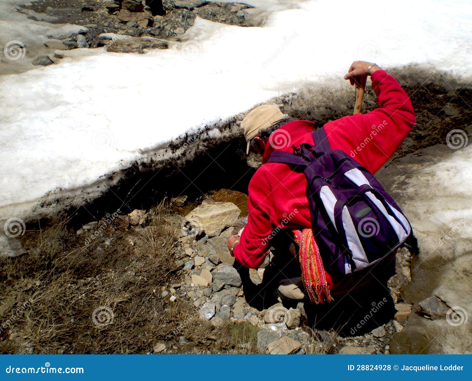Golddigger stock photo. Image of brown, goldmine, freezing - 28824928