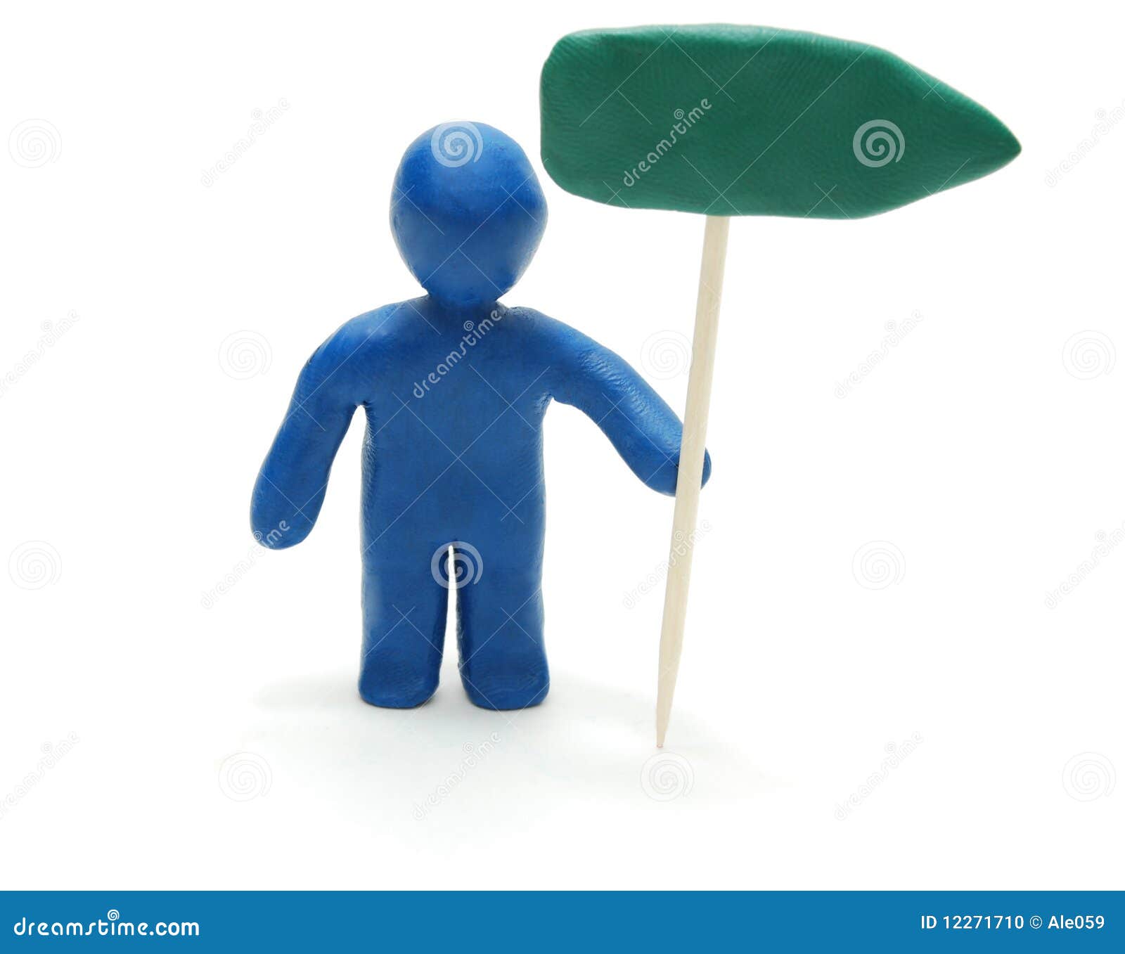 Man with Direction stock photo. Image of arrow, miniature - 12271710