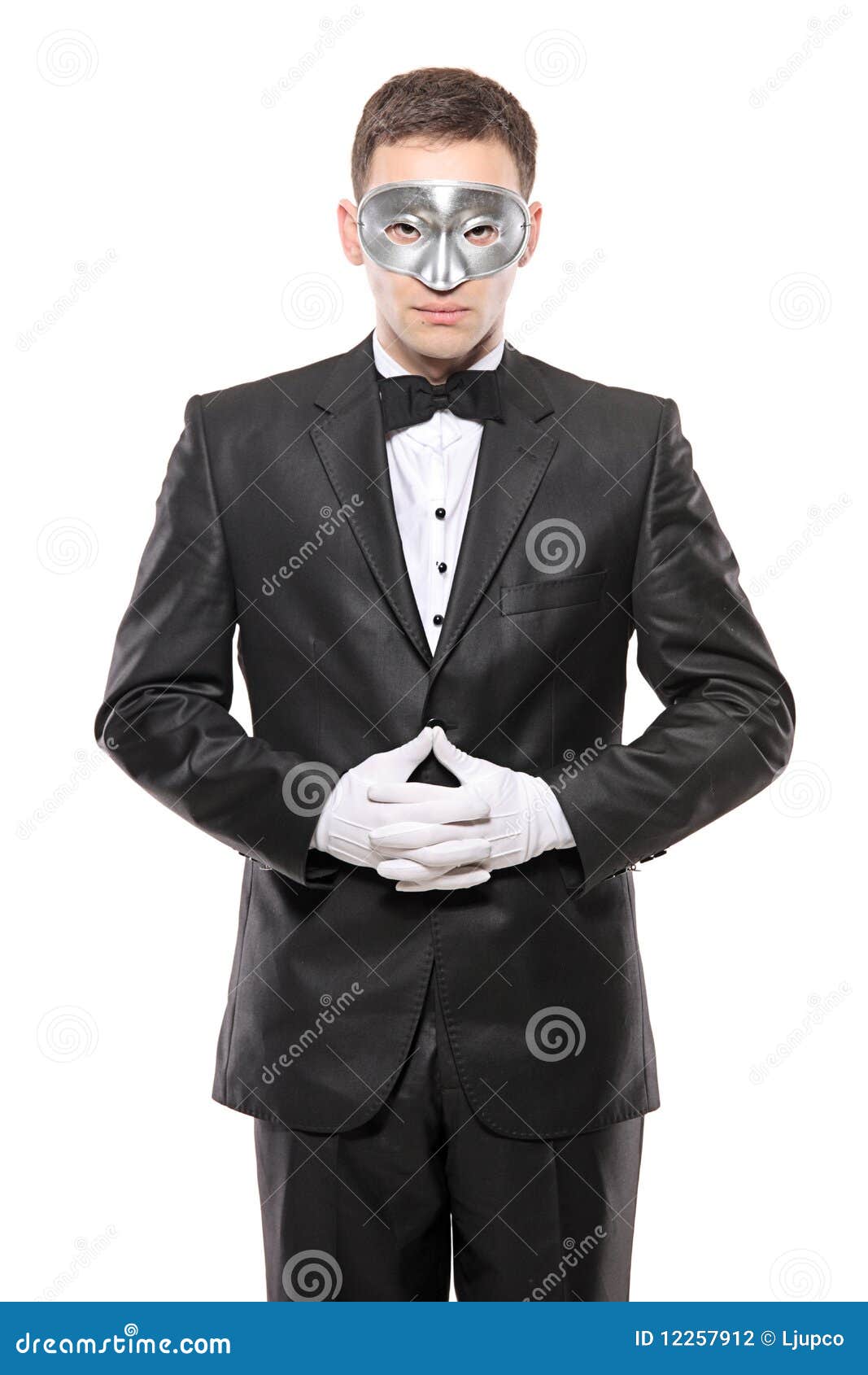 Man in disguise stock photo. Image of cover, anonymous - 12257912