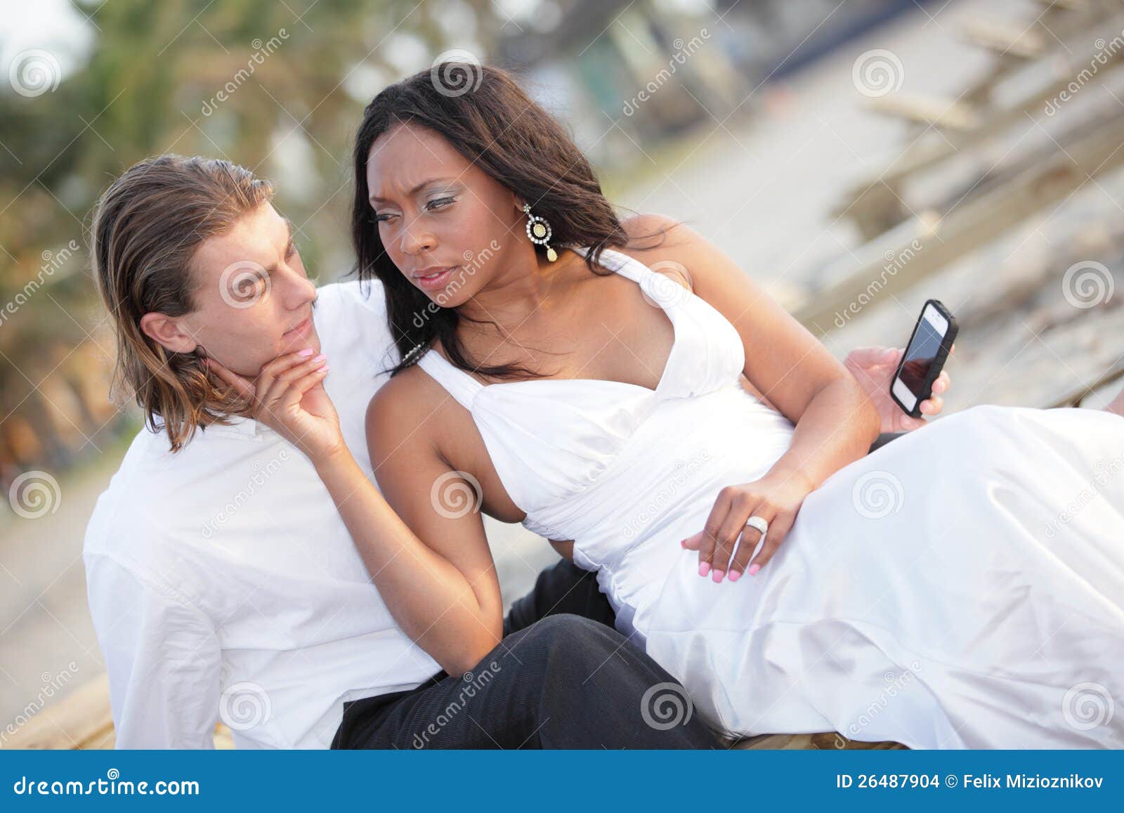 Man Distracted by His Phone Stock Photo - Image of emotion, expression ...