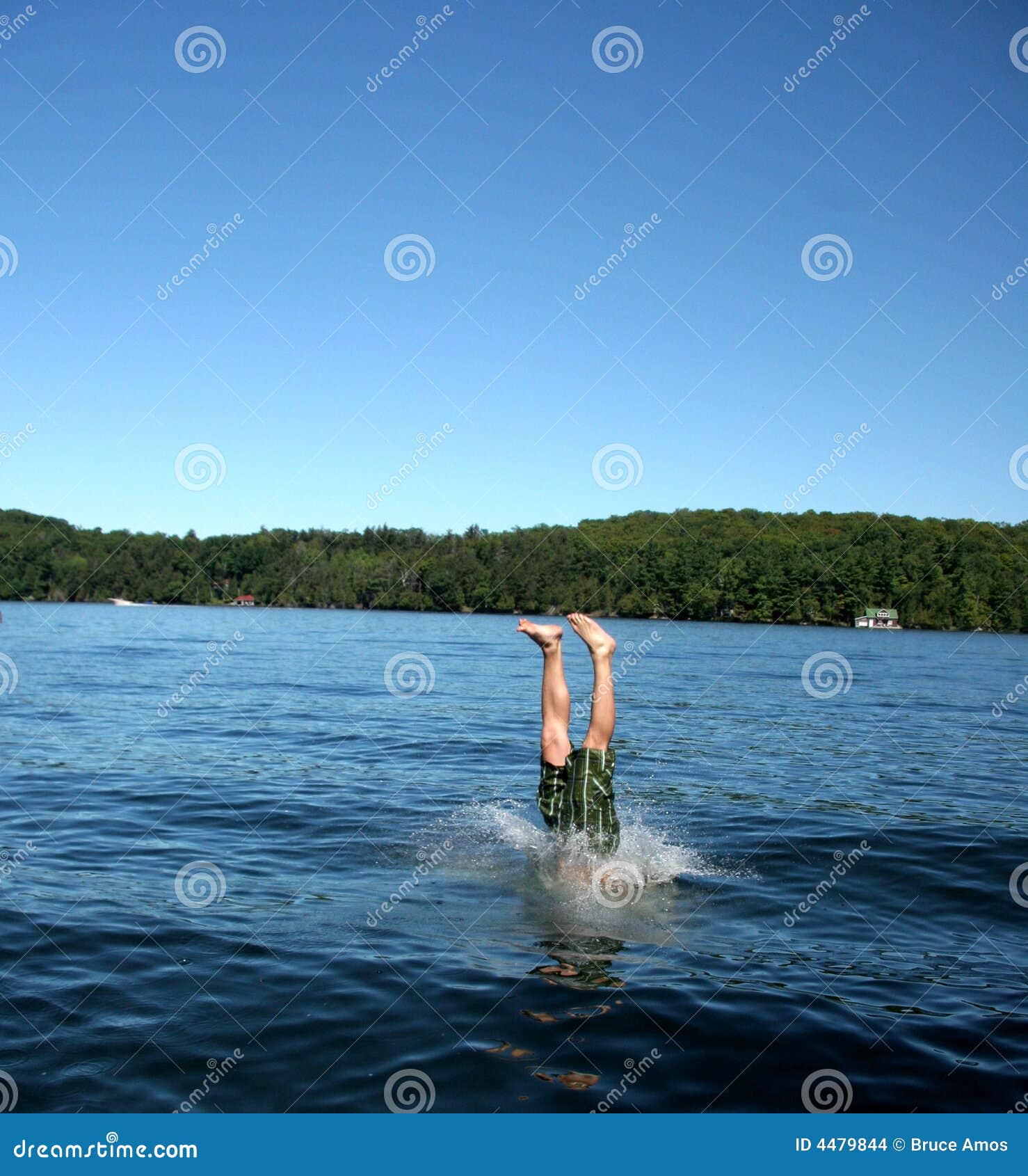Man diving stock photo. Image of athlete, adventure, brave - 4479844