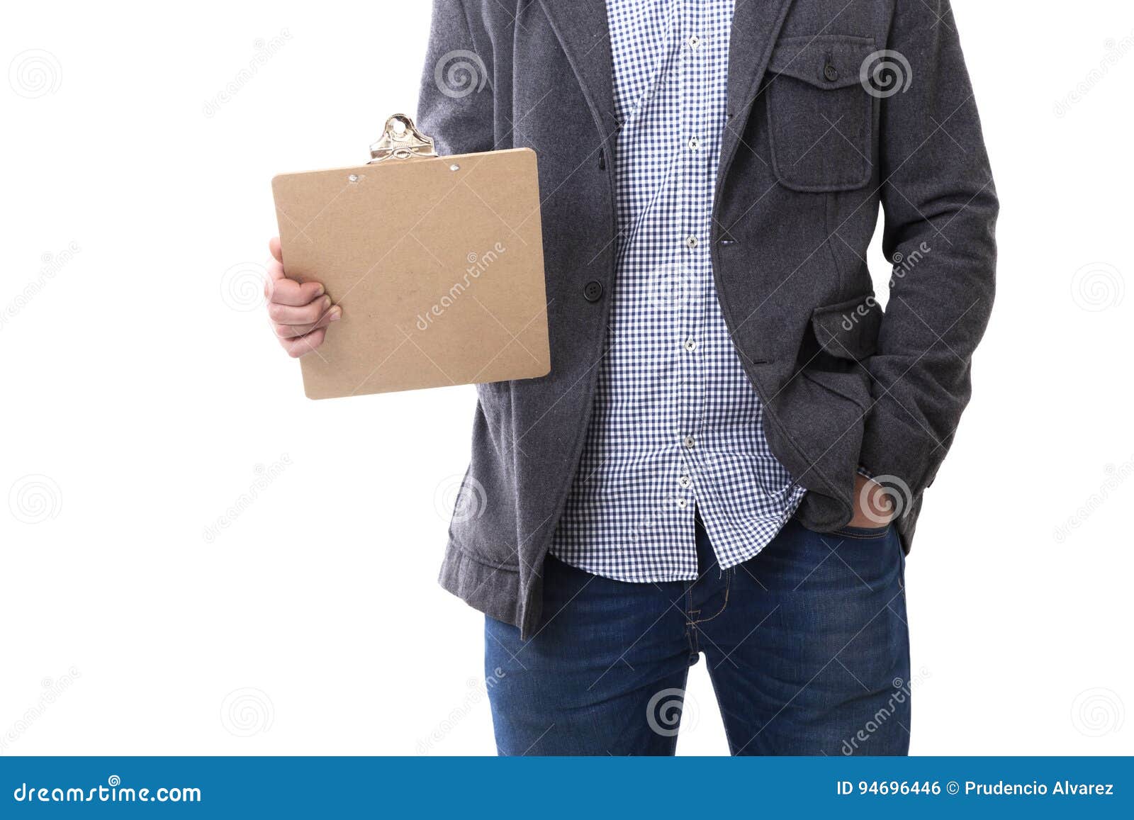 Man with the documents stock photo. Image of presentation - 94696446
