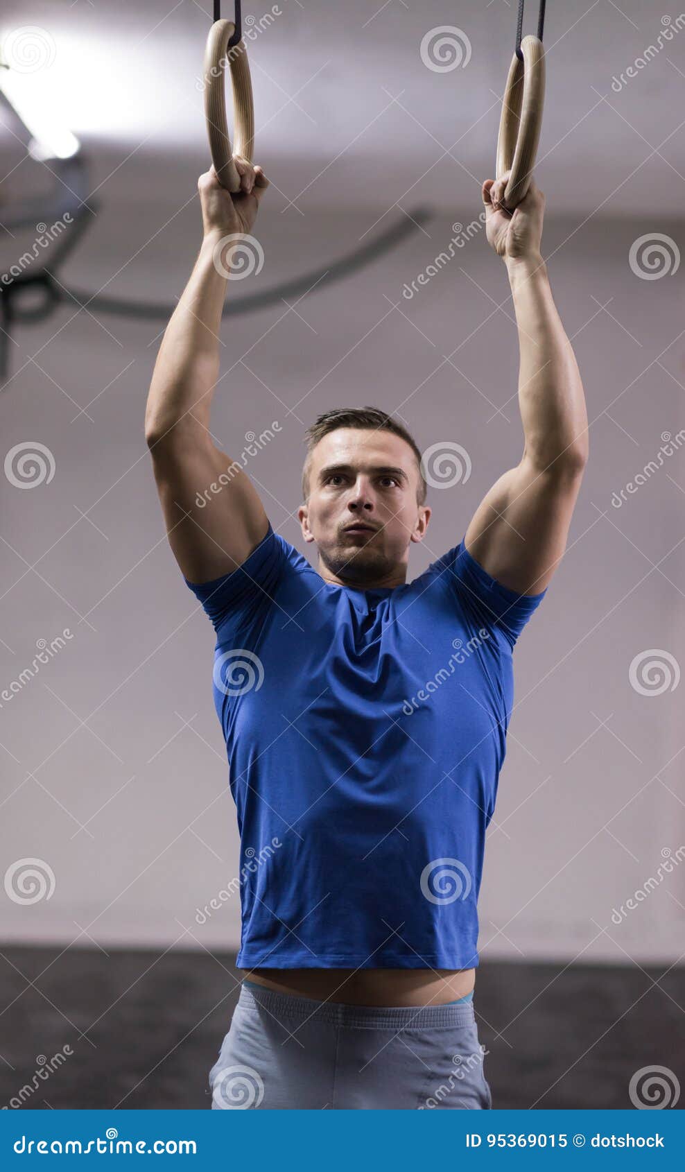 Man doing dipping exercise stock image. Image of active - 95369015