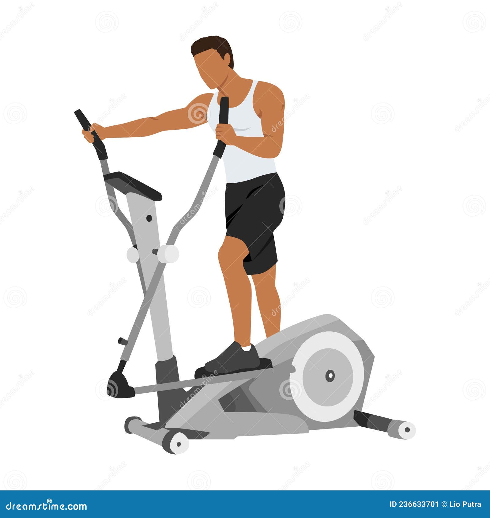 Elliptical Machine Illustrations | CartoonDealer.com #299459894