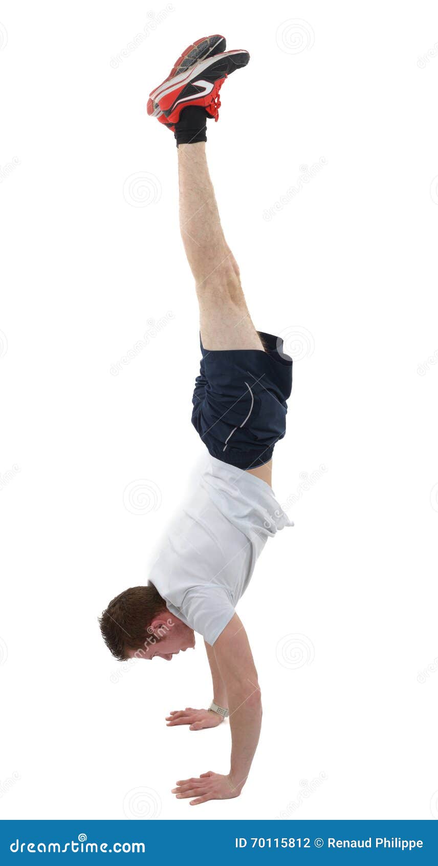 Man Handstand White Background Stock Images - Download 324 Royalty Free ...