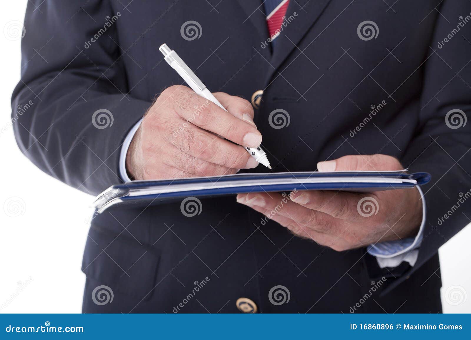 Man doing paperwork stock photo. Image of banking, credit - 16860896