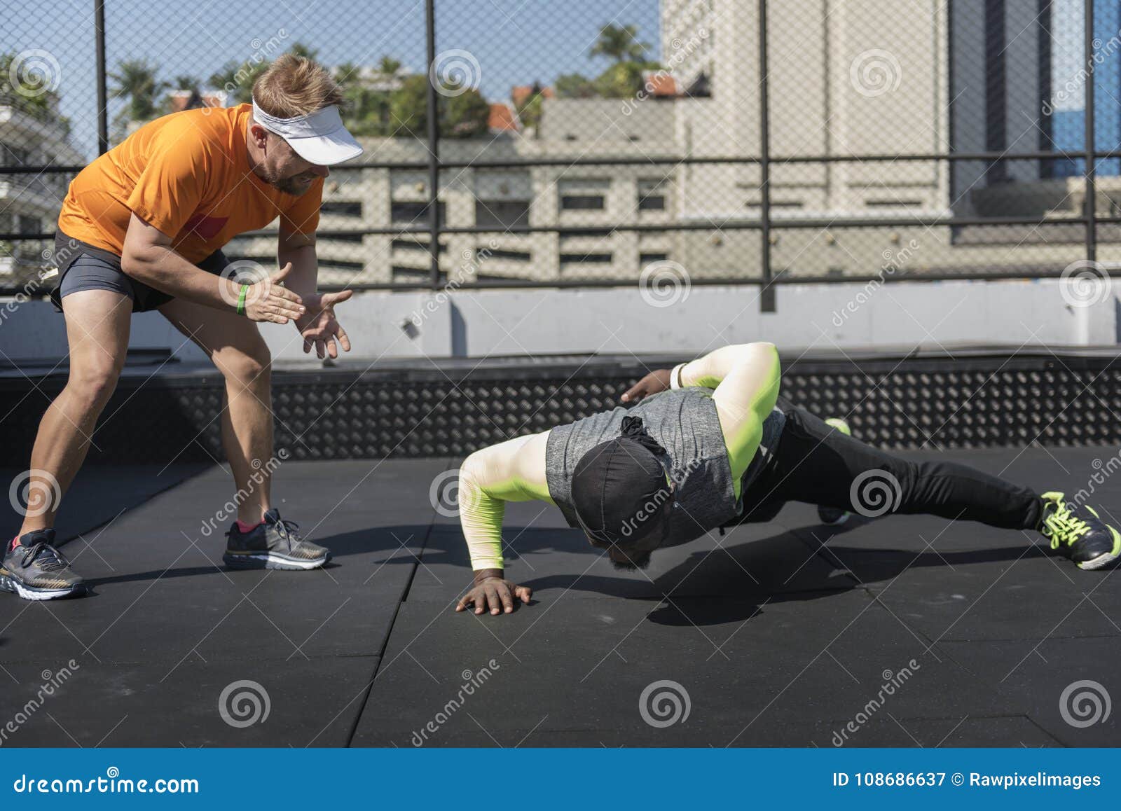 Man doing a push up stock image. Image of caucasian - 108686637