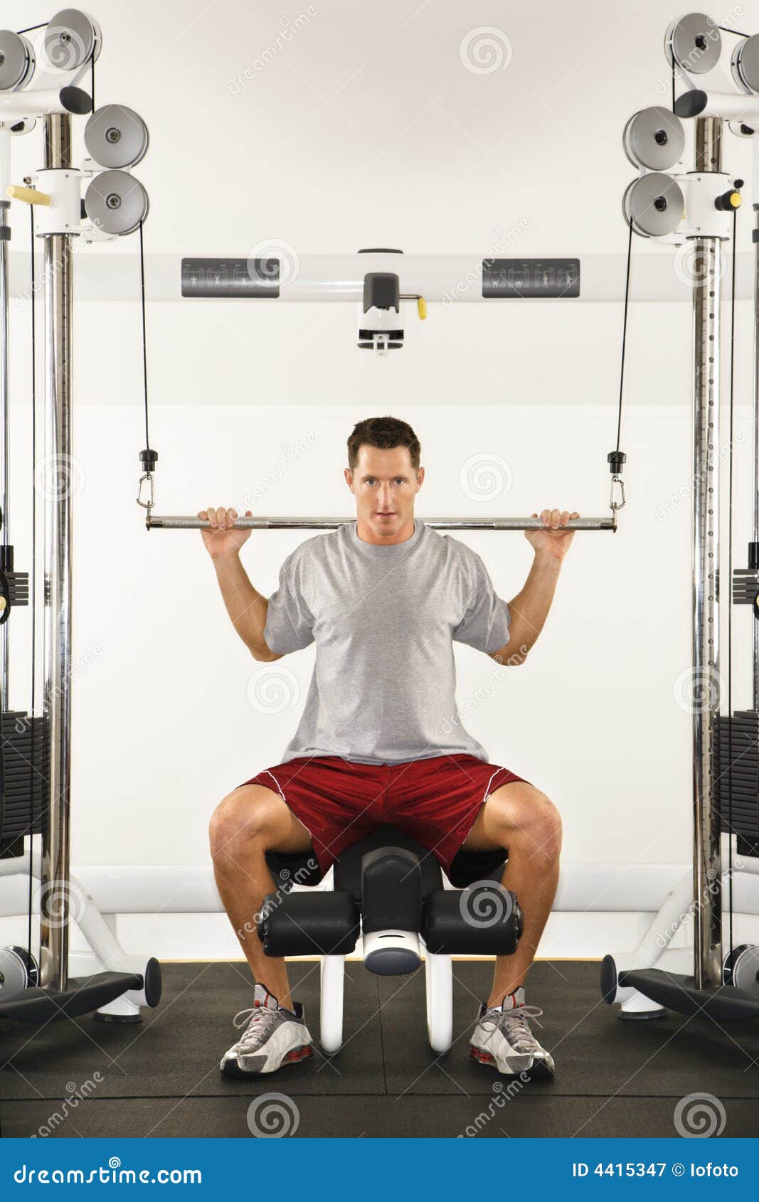Man doing workout stock image. Image of 071017d0527, lifting - 4415347