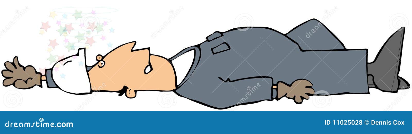Man Down stock illustration. Illustration of injury, male - 11025028