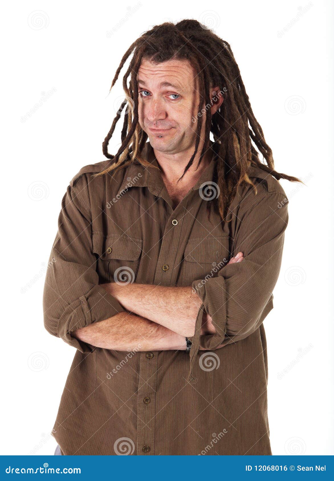 Man with Dreadlocks stock photo. Image of background - 12068016