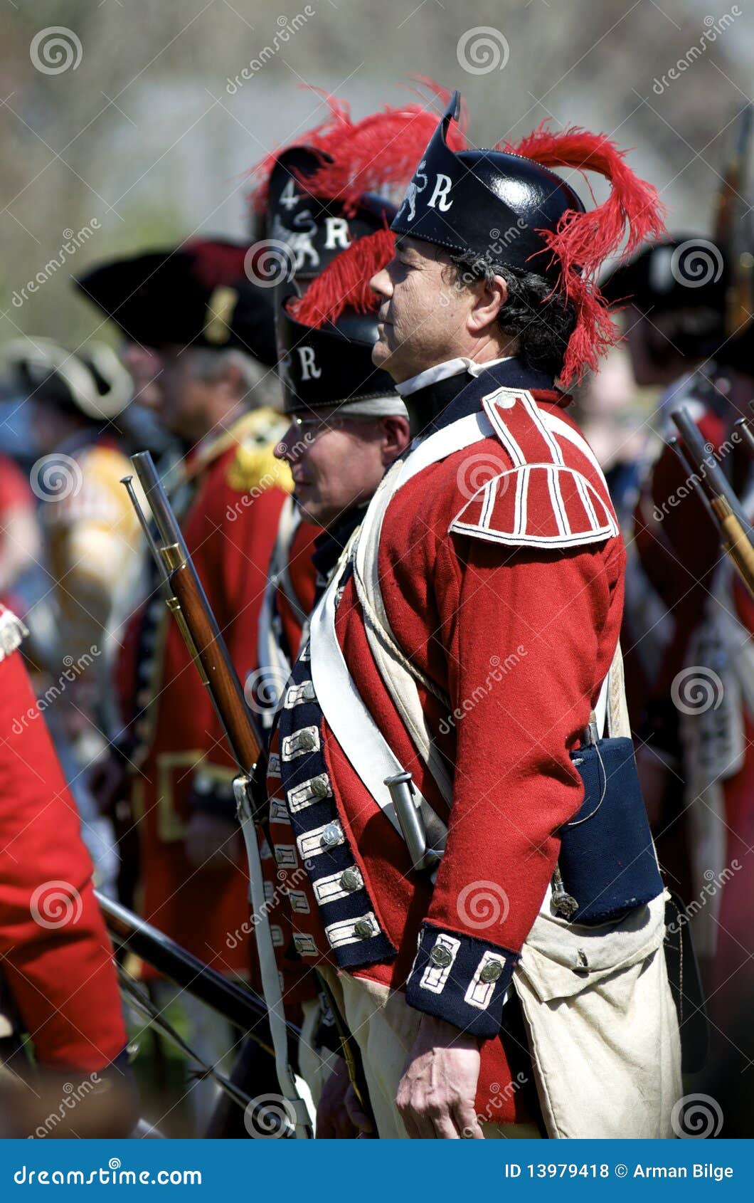 Man Dressed As British Redcoat Editorial Stock Photo - Image of coat ...