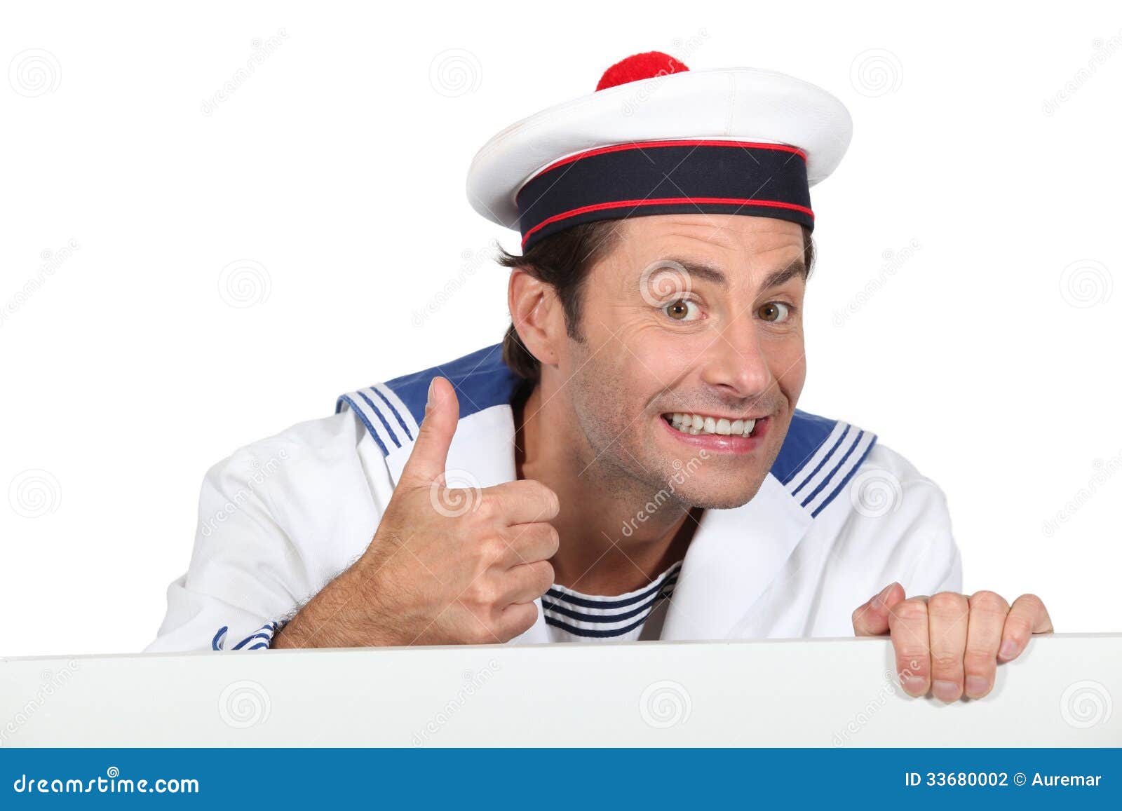 Man Dressed in Sailor Costume Stock Photo - Image of cadet, seafarer ...