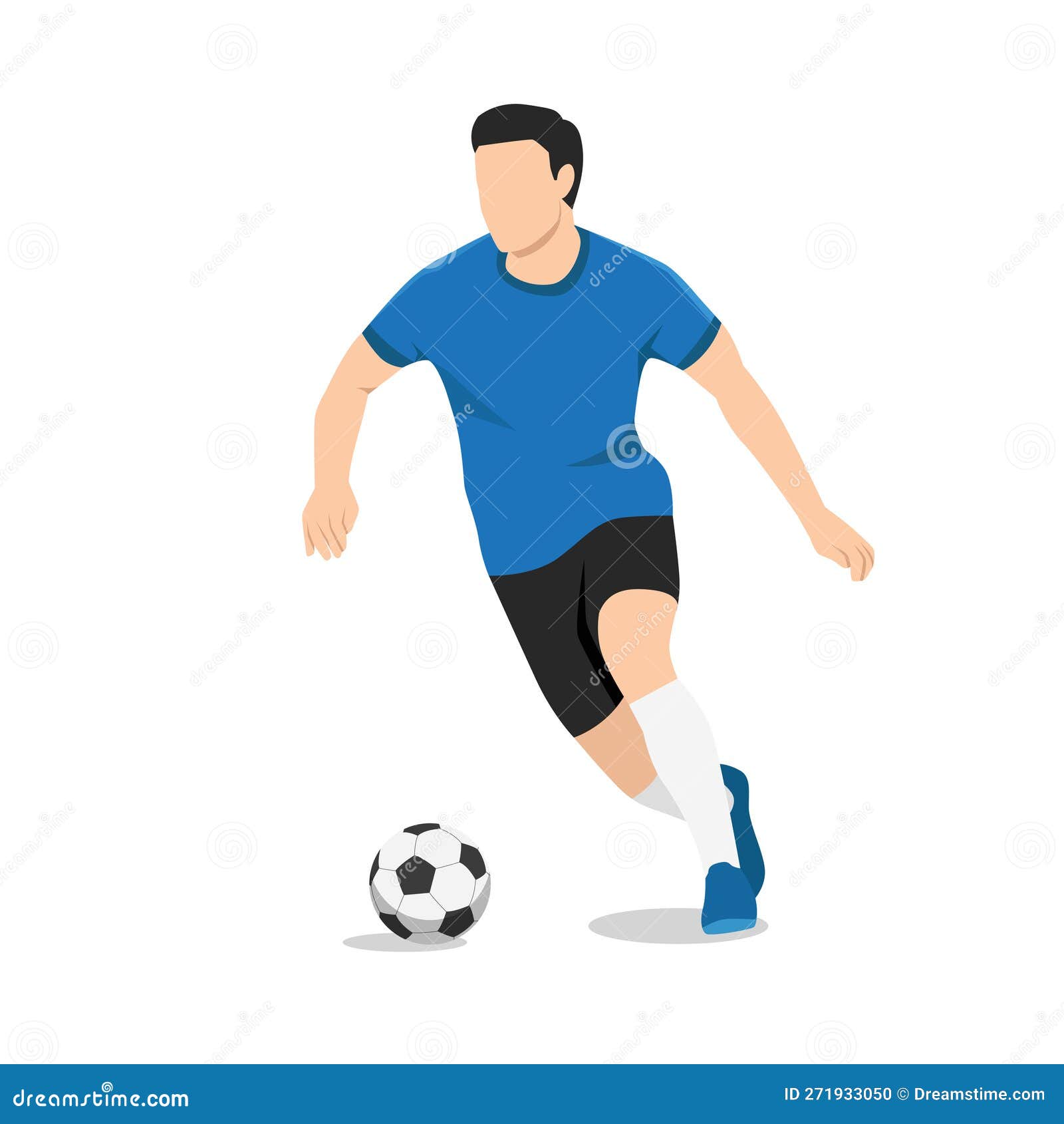 Man Dribble Ball with Futsal, Football, or Soccer Player Vector. Stock ... Man Dribble Ball with Futsal, Football, or Soccer Player Vector. Stock ...