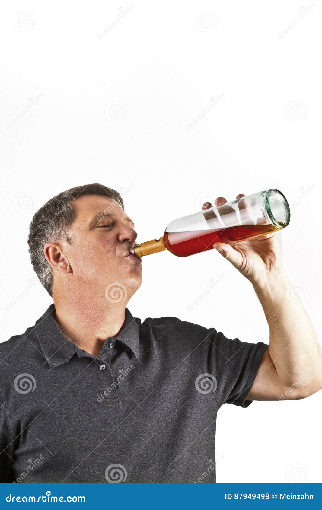 Man drinking alcohol stock photo. Image of handsome, alcoholism - 87949498