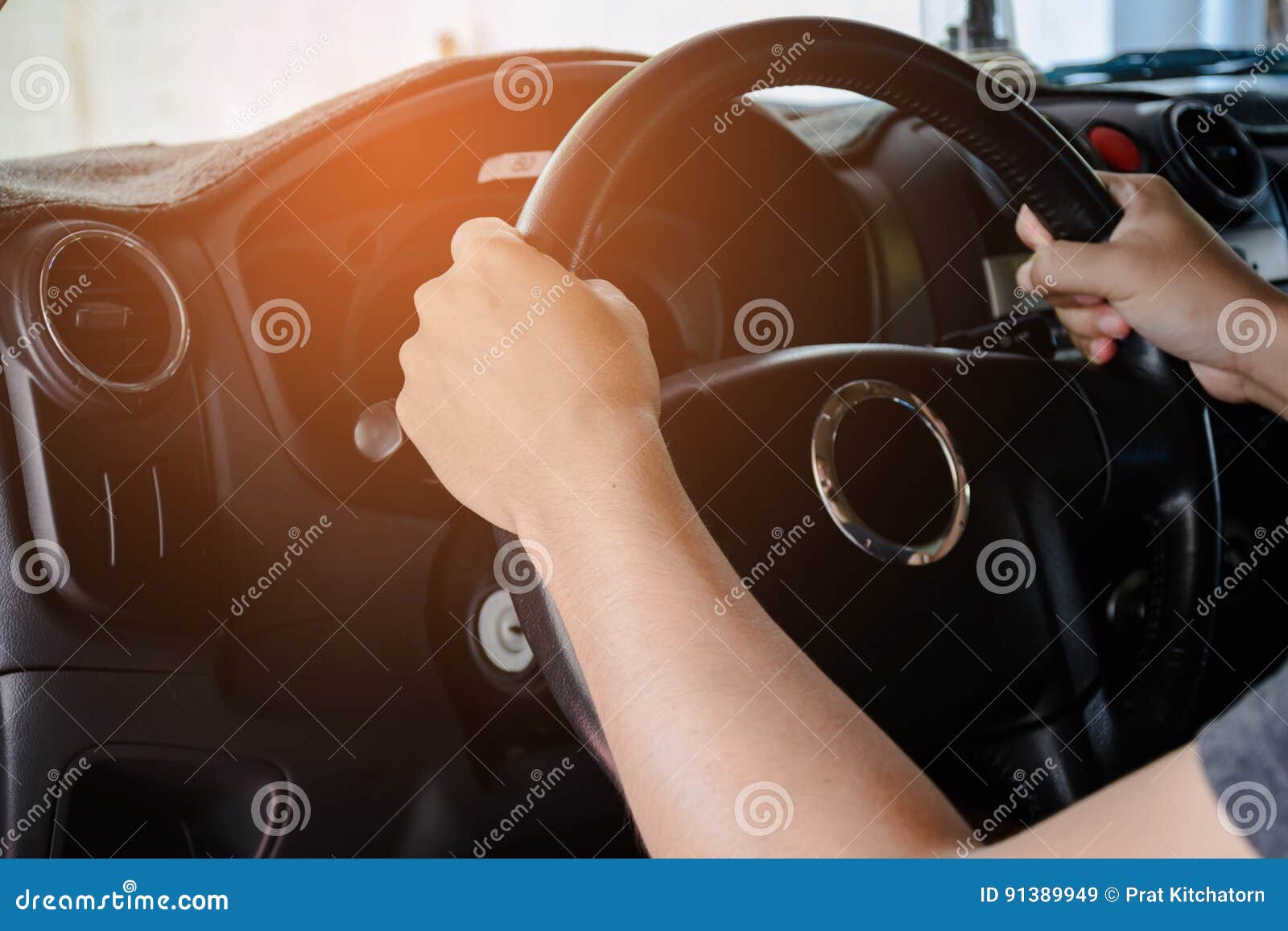 Man drive a car stock image. Image of happy, lifestyle - 91389949
