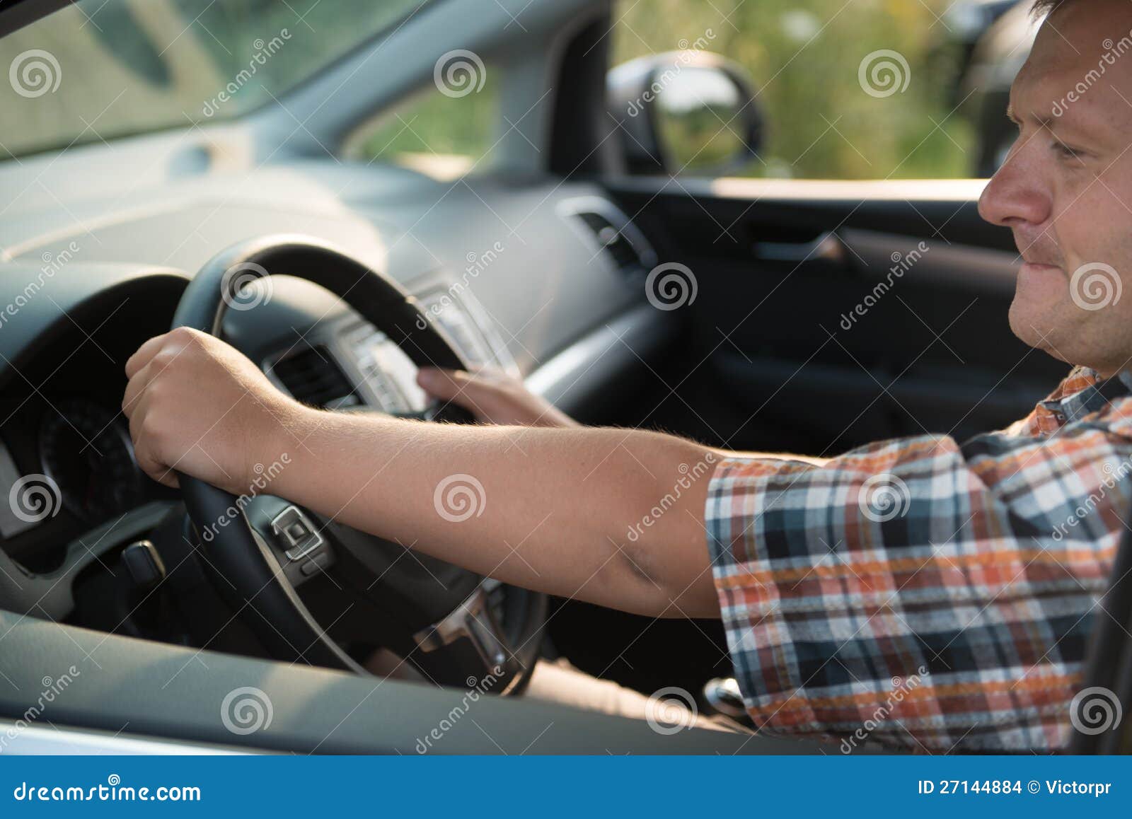 Man is driving stock photo. Image of journey, driver - 27144884