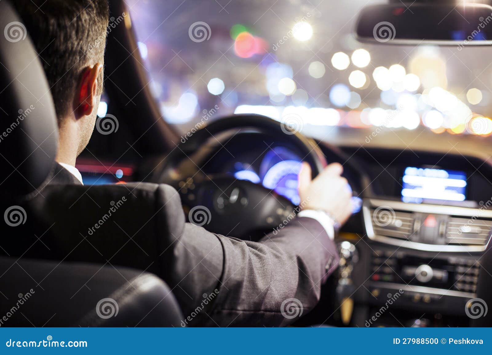 Man driving car stock photo. Image of drive, safety, driving - 27988500