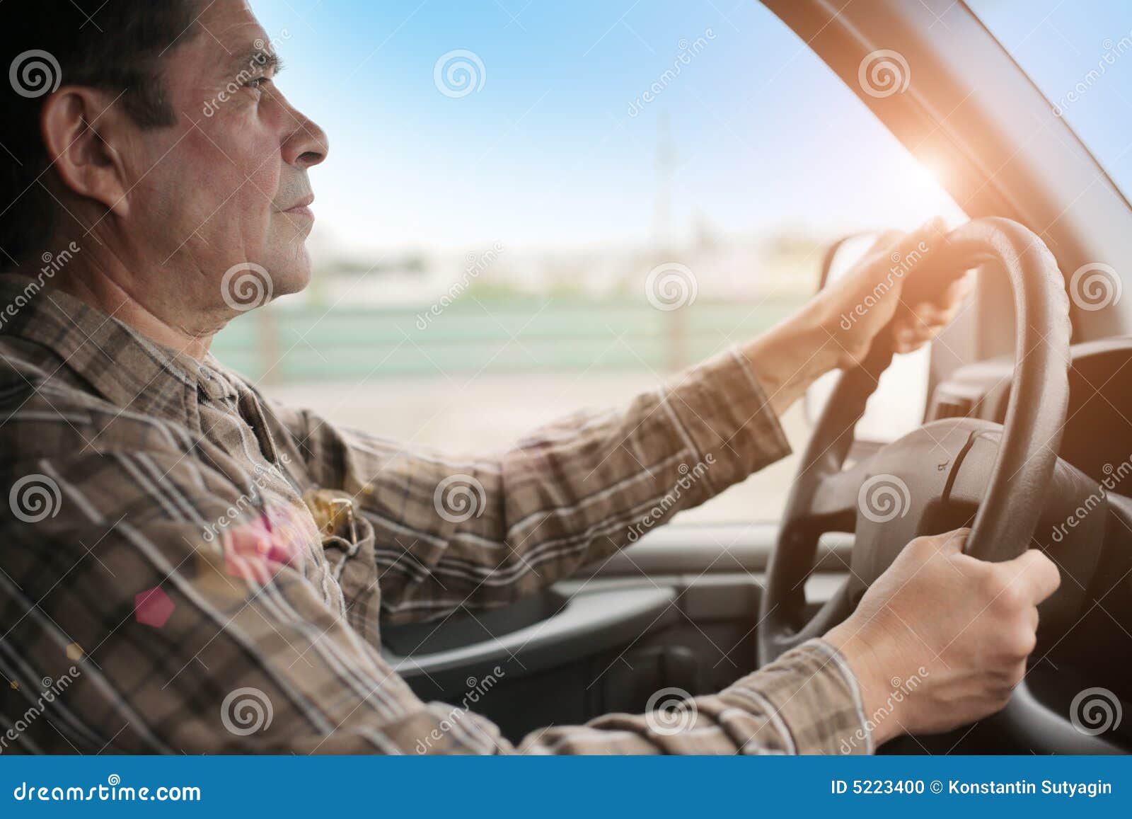 Man driving car stock photo. Image of moving, adult, inside - 5223400