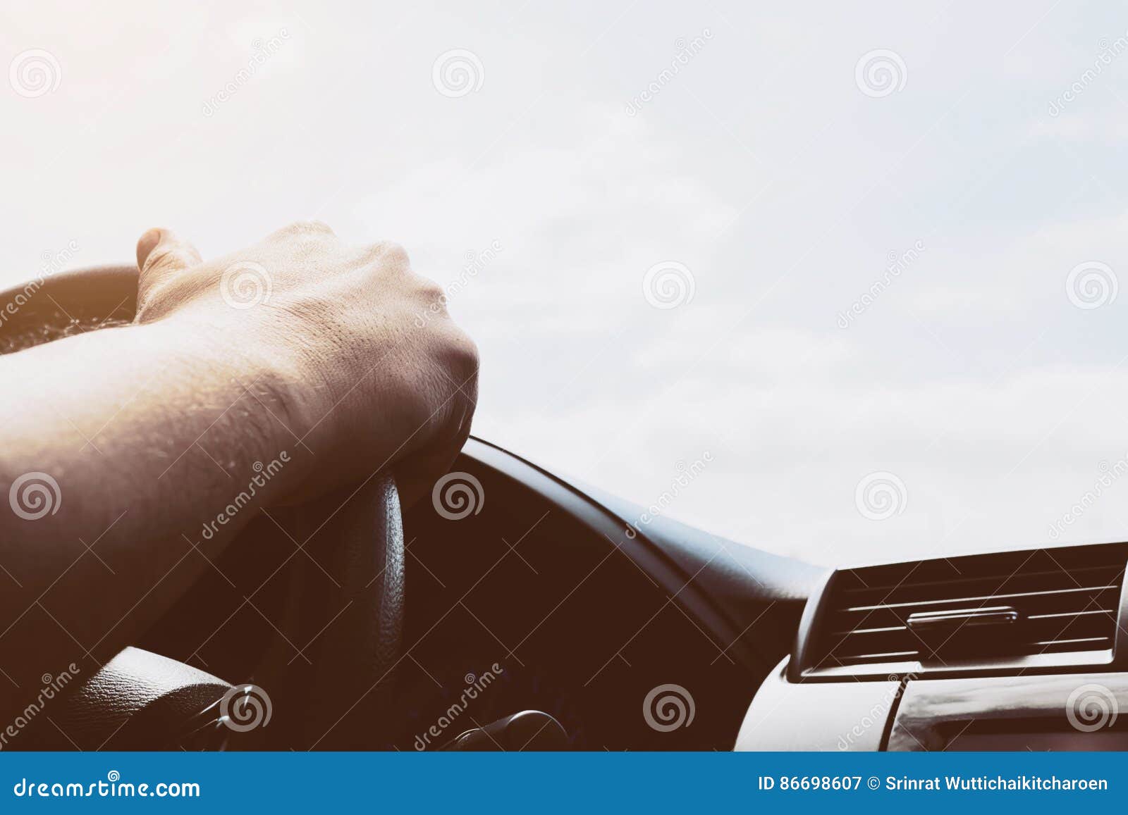 Man driving car stock image. Image of safe, transportation - 86698607