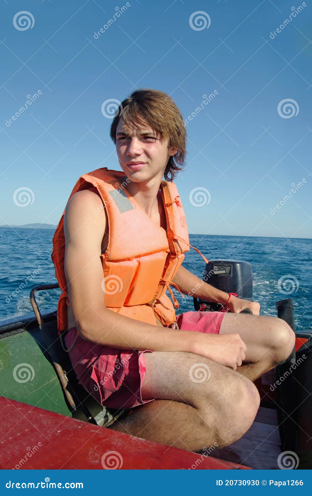 Man driving a speedboat stock photo. Image of speed, captain - 20730930