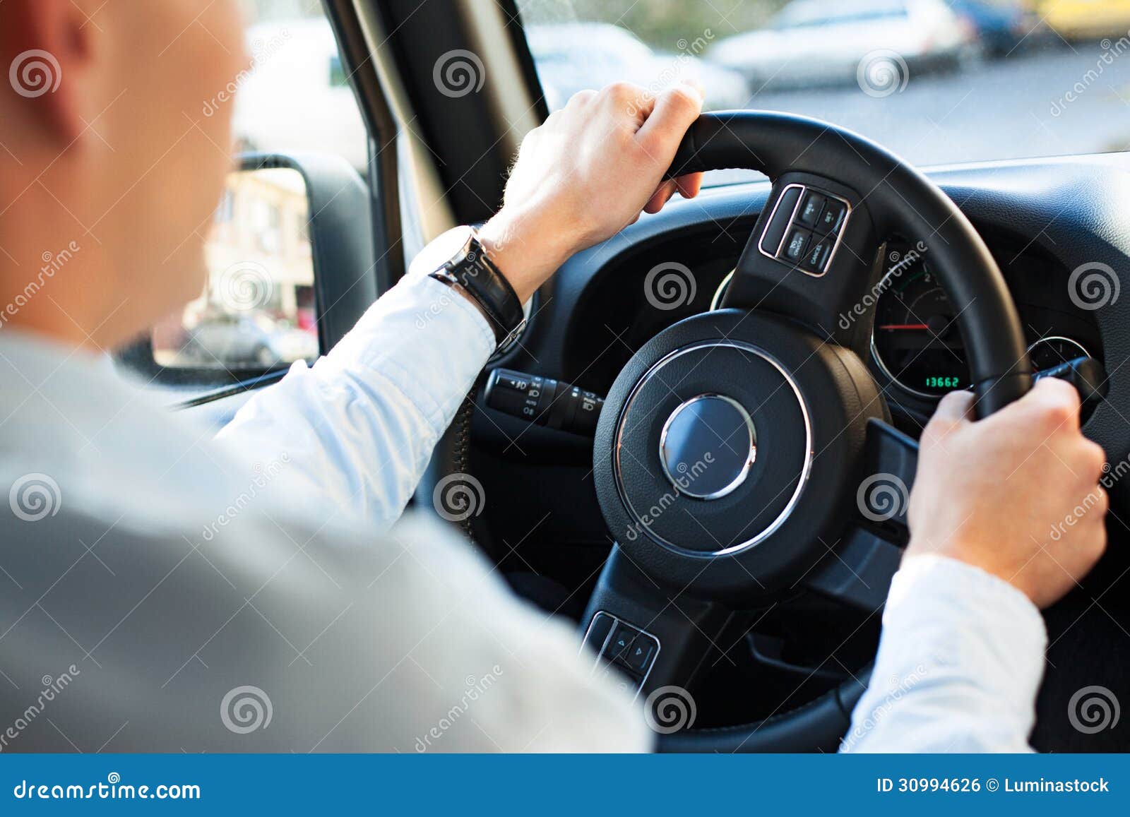 Man Driving stock photo. Image of adult, people, white - 30994626