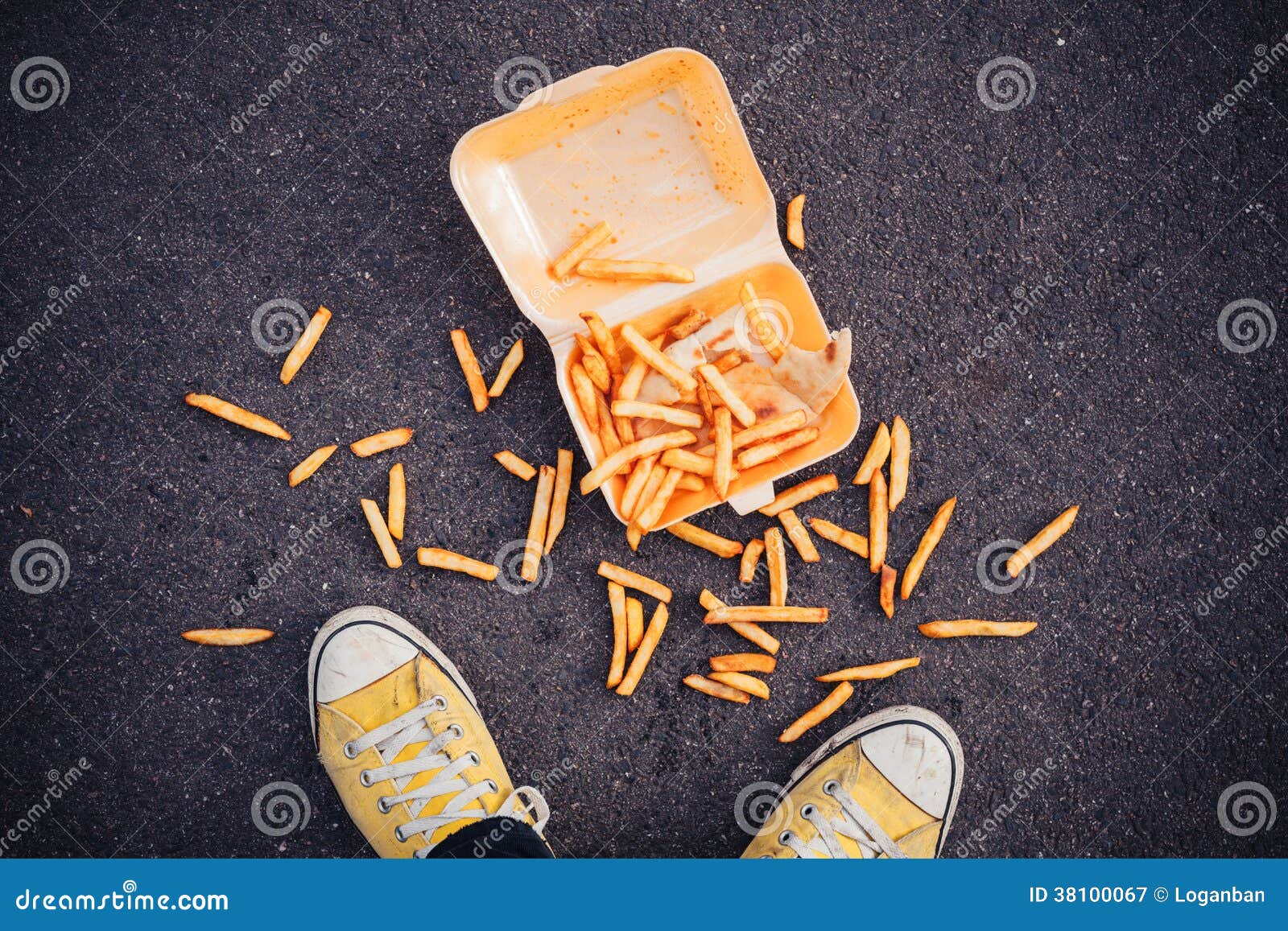 Man dropping his chips stock image. Image of dropped - 38100067