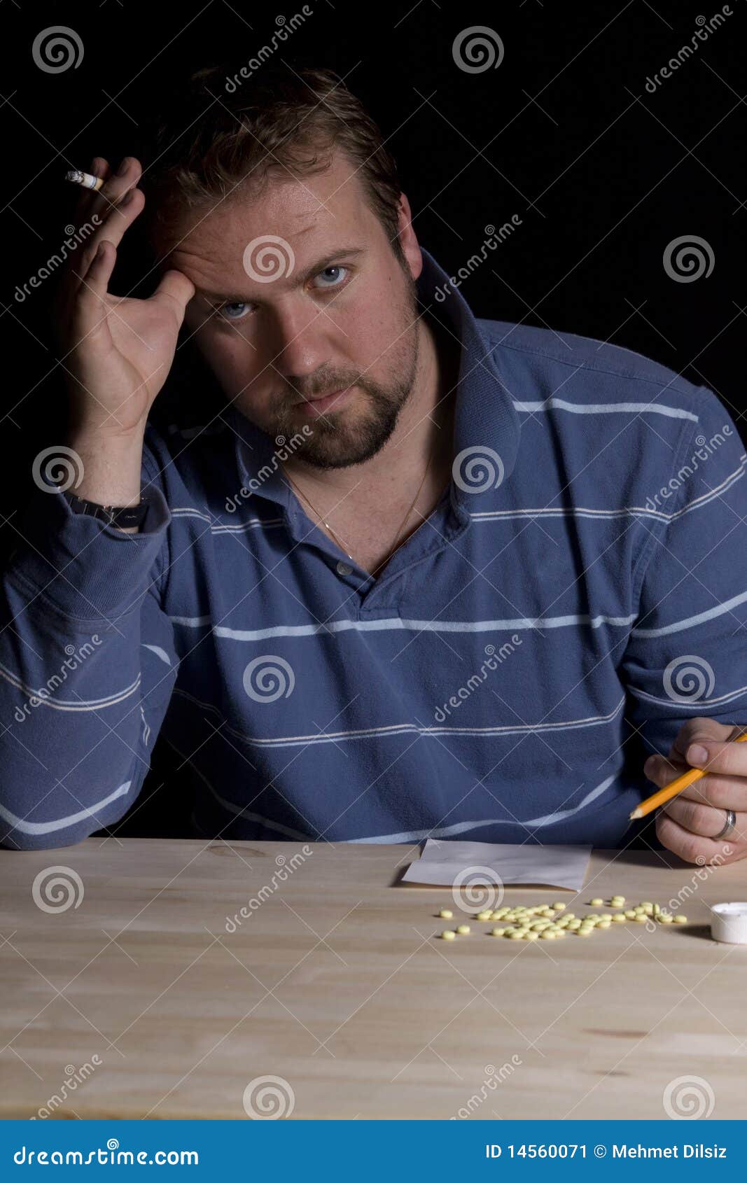 Man Drug Addiction Problem stock image. Image of people - 14560071